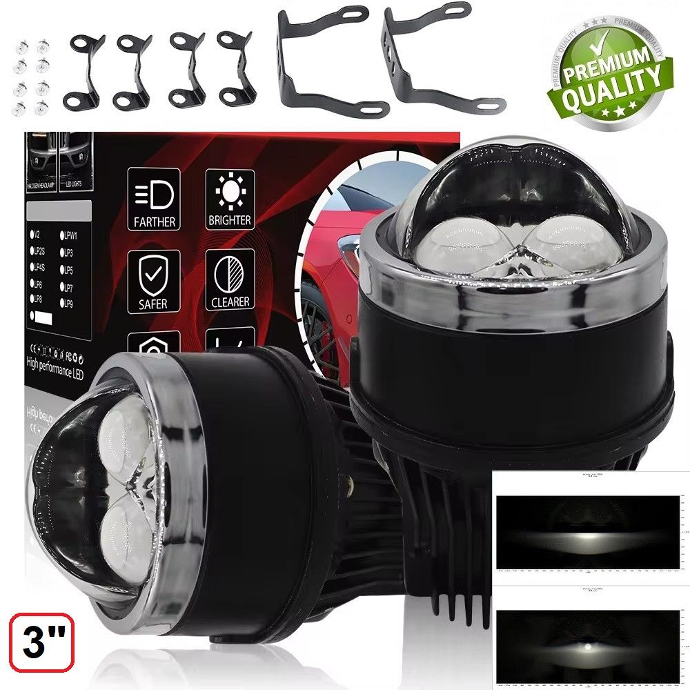 LASER BI LED - PROJEKTORI ZA MAGLENKE 3" (LED CHIP UGRADJEN) cena ...